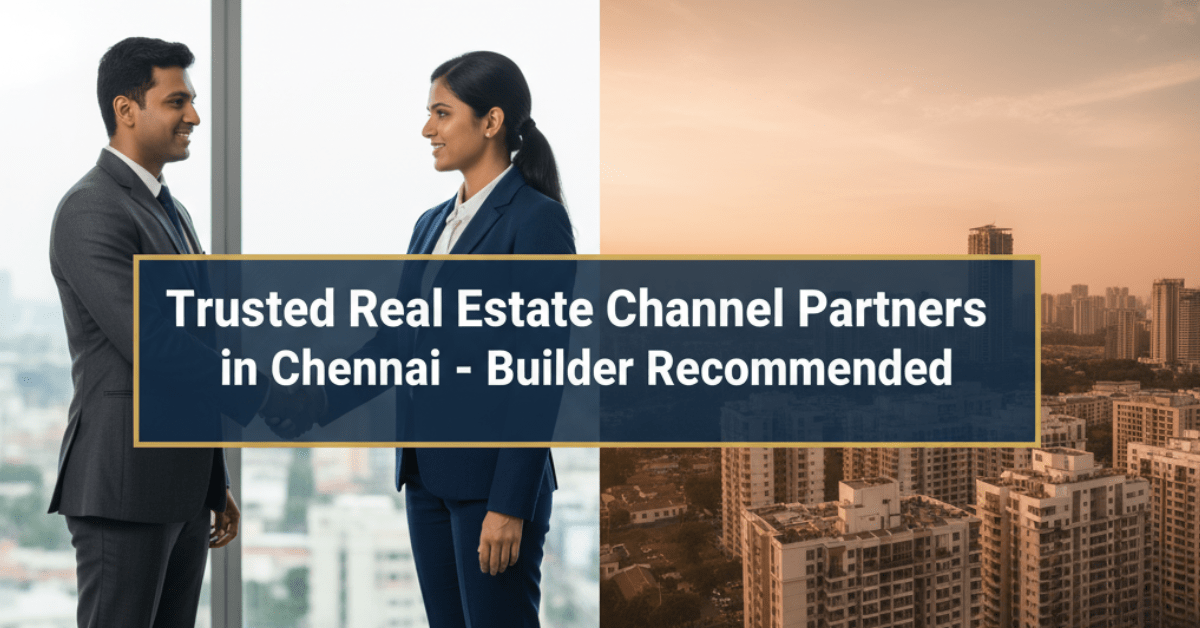 Trusted Real Estate Channel Partners in Chennai